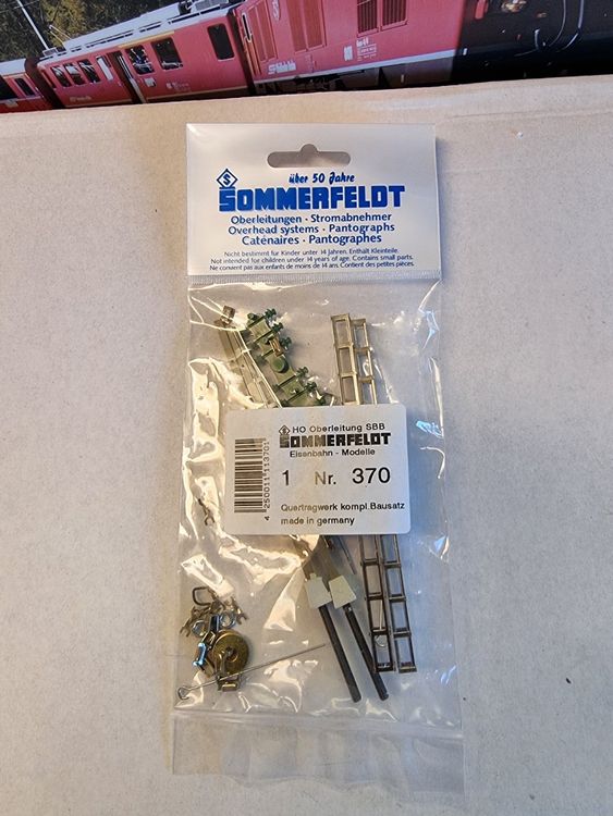 Sommerfeld, SBB Quertragwerk Nr. 370 (Neu und originalverpackt) in Zwingen für CHF 16.5 – mit ...
