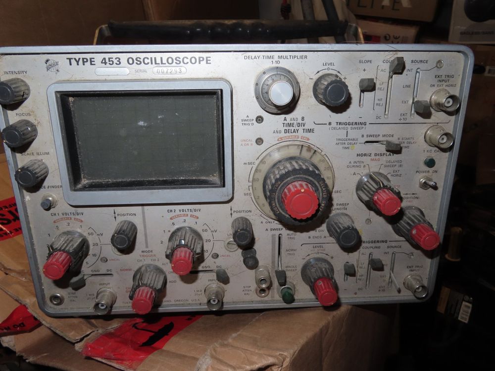 OSCILLOSCOPE TEKTRONIX TYPE 453 | Kaufen auf Ricardo