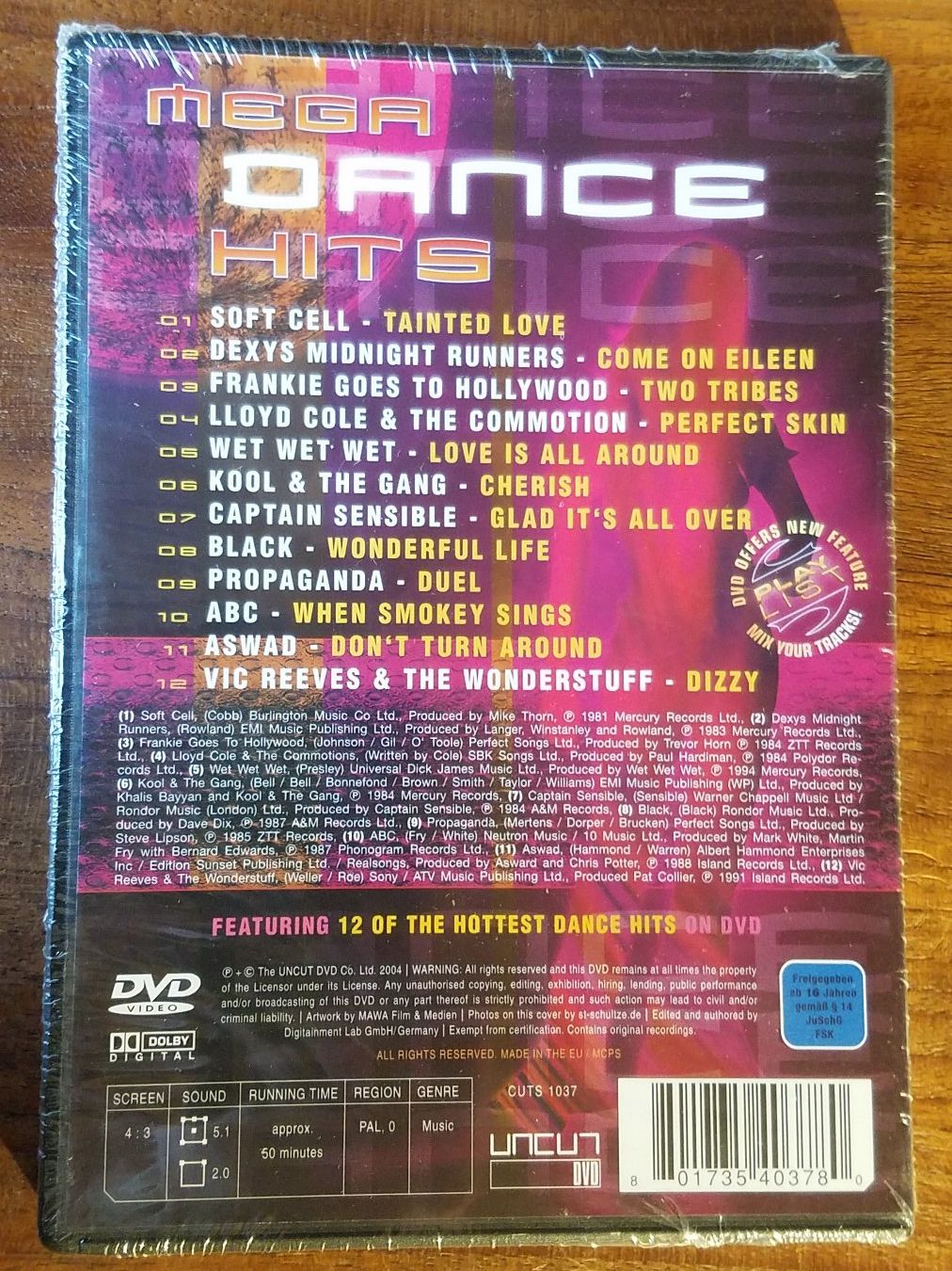 MEGA DANCE HITS DVD mit Videoclips (Neu und originalverpackt) in ...