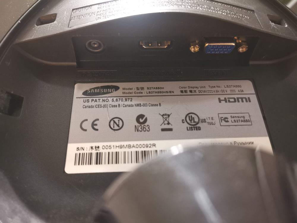 Samsung SyncMaster SA550 (Gebraucht) in Aesch BL für CHF 15 – nur ...