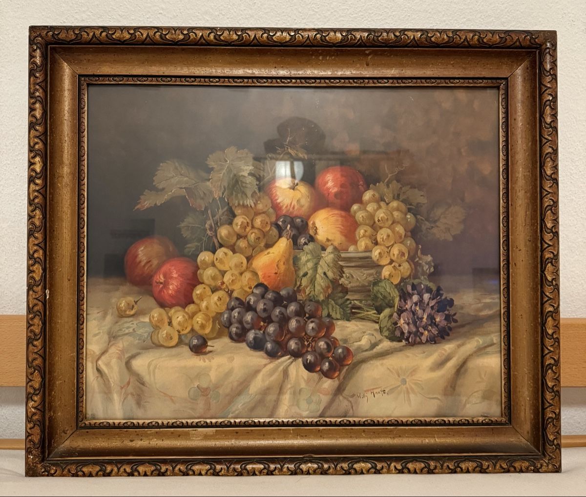 Tableau Peinture Nature Morte Willy Hanft (D'occasion) à Cossonay-Ville ...