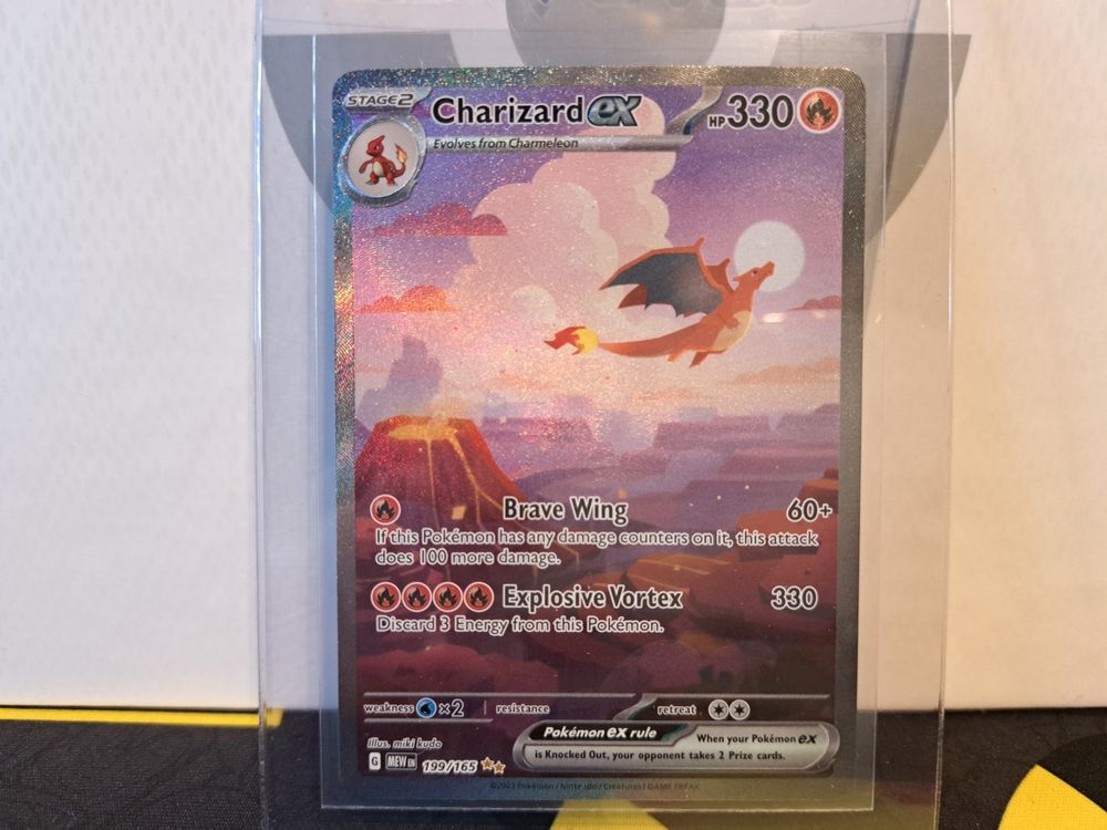 CHARIZARD EX ALT ART POKEMON 151 KARTE 199/165 EN (Gebraucht) in für ...