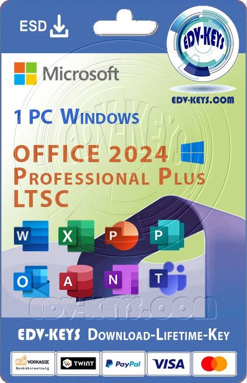 Microsoft Office 2024 Professional Plus 1PC Lifetime | Kaufen auf Ricardo