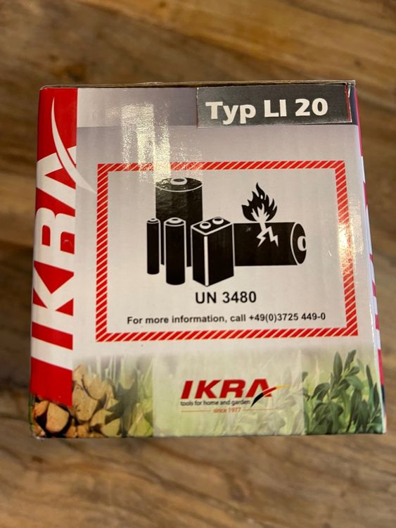 Ikra 40Volt Ersatzakku Akkupack mit 2.5 Ah Li-Ionen | Kaufen auf Ricardo