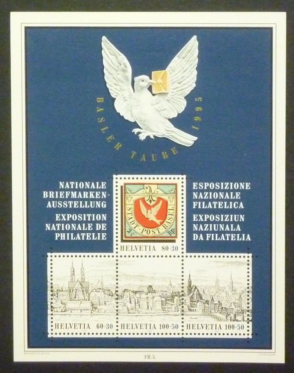 1995 Block Basler Taube 95 (Neu (gemäss Beschreibung)) in Jonen für CHF 3.5 – mit Lieferung auf ...