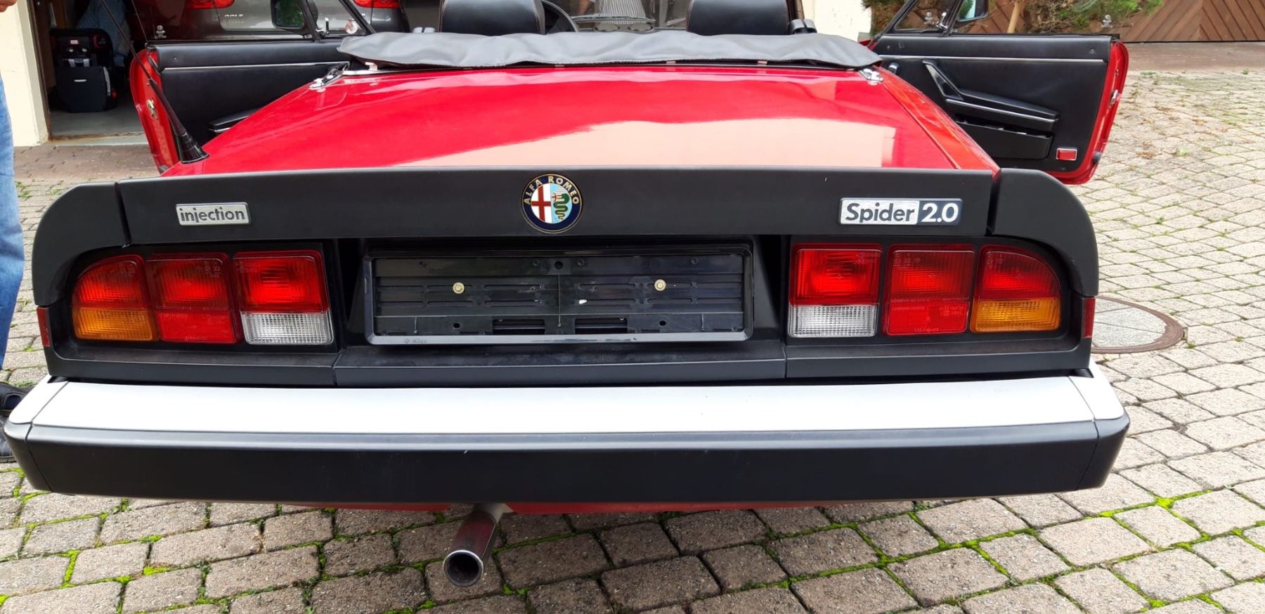 Alfa Romeo Spider, rot, Cabriolet, Oldtimer - MFK 2024! (Gebraucht) in ...