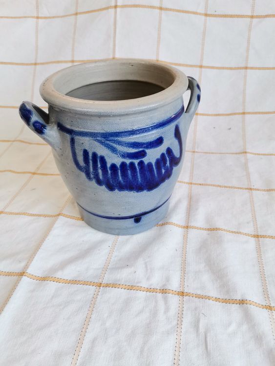 Senftopf, Steinzeug, Keramiktopf, Sauerkrauttopf, Alter Topf (Gebraucht ...