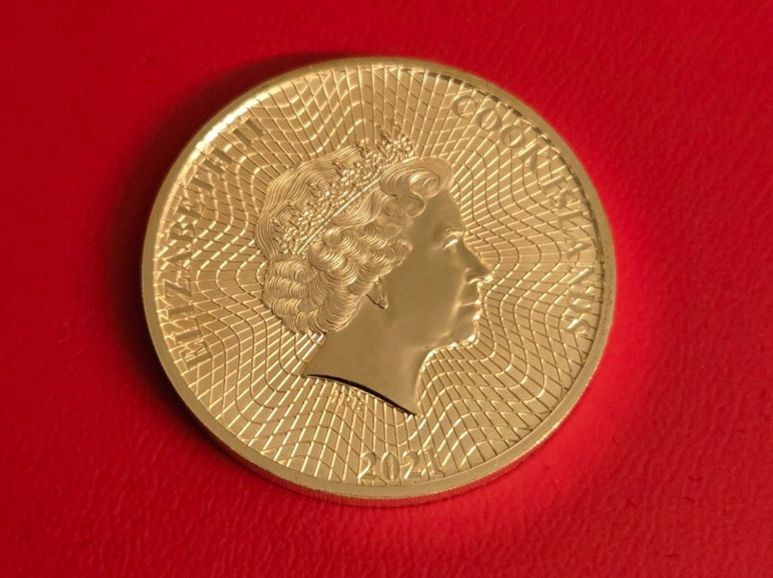 1 oz. Fine Silver 999.9 Silbermünze Cookislands 2021 (Neu (gemäss ...