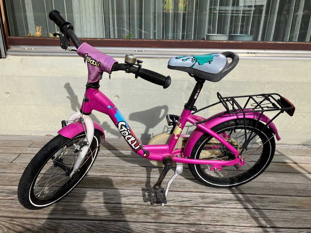 Kindervelo 16 Zoll mit Rücktrittbremse | Kaufen auf Ricardo