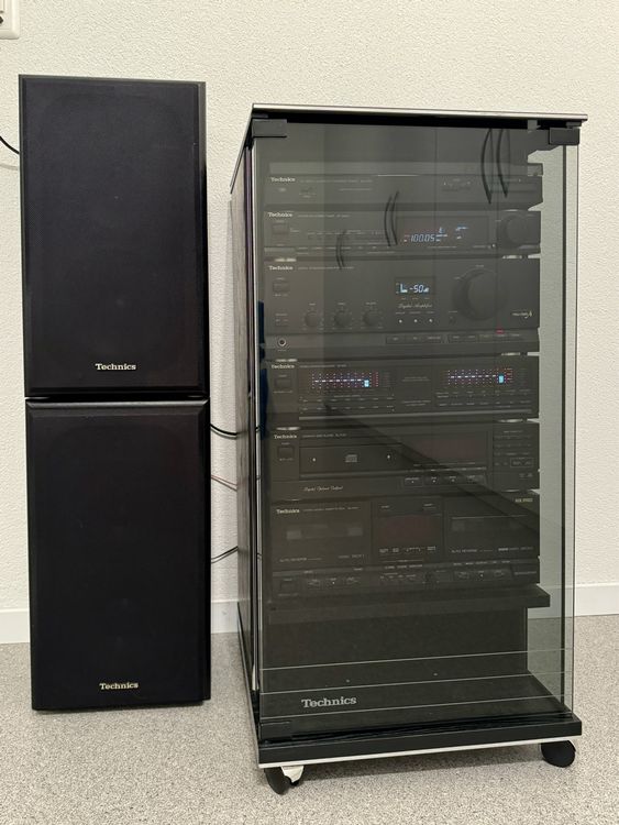 Technics Stereoanlage mit Hifi Rack (Gebraucht) in Rothenburg für CHF ...