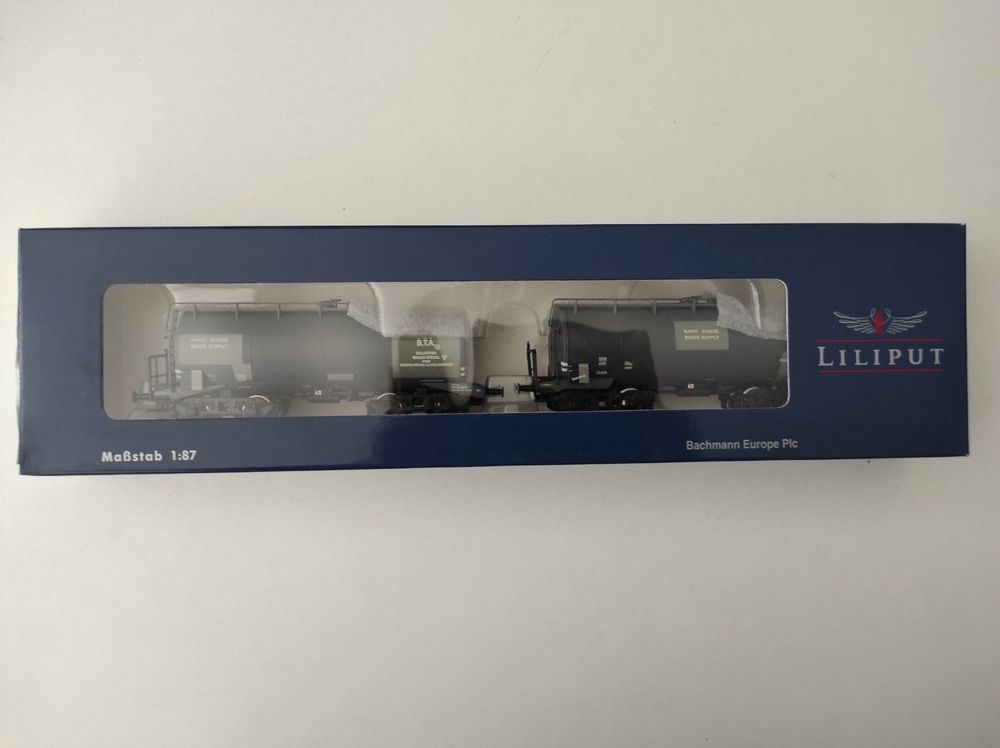 SBB Altbau-Kesselwagen-Set 4-achsig Ep.II von Liliput H0, GS | Kaufen auf Ricardo