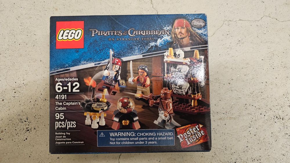 LEGO 4191 Captain's Cabin - Pirates of the Carribean NEU (Neu und ...