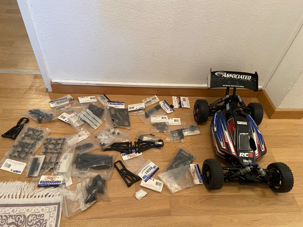 Rc buggy 1/8 und Ersatzteile Defekt ab 1.- | Kaufen auf Ricardo
