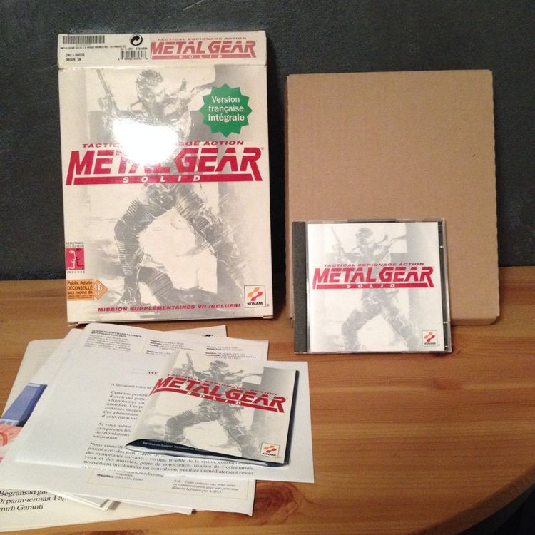 Metal Gear / PC / Français (Gebraucht) in Vuiteboeuf für CHF 50 – mit ...