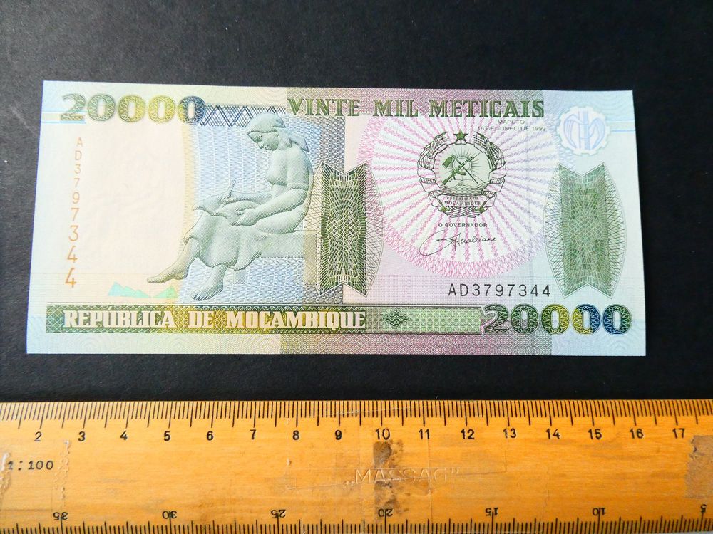 Mocambique 1999, 20'000 Meticais unzirkuliert | Kaufen auf Ricardo