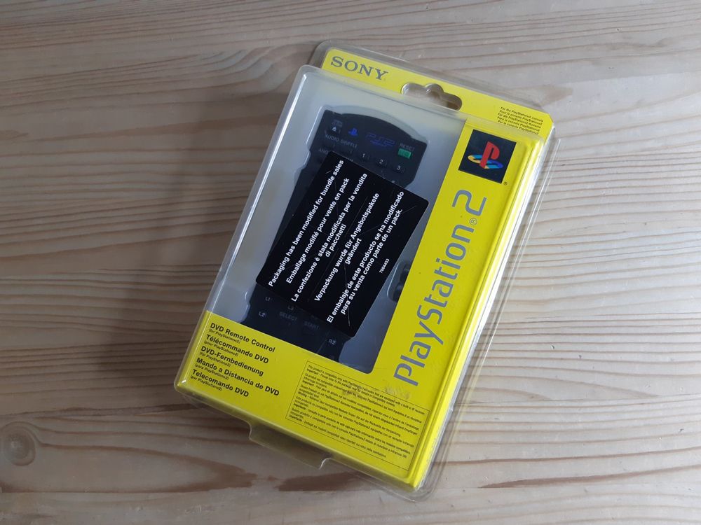 Original Sony PS2 Playstation 2 Fernbedienung Black NEU OVP (Neu und ...