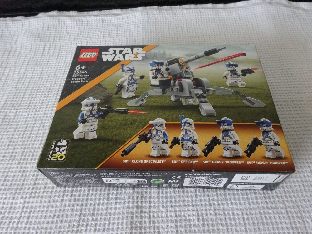 Lego 501 Clone Troopers Battle Pack Nr 75345 (Neu und originalverpackt ...