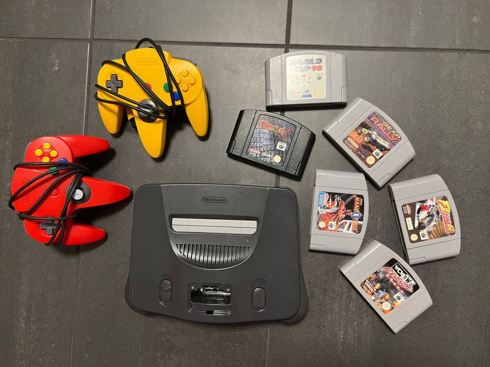 Nintendo 64 plus Spiele | Kaufen auf Ricardo
