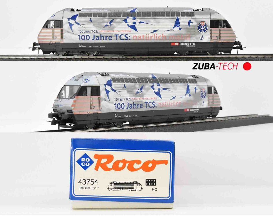 Roco 43754 E-Lok Re 460 TCS SBB H0 GS Analog mit OVP (Gebraucht) in St ...