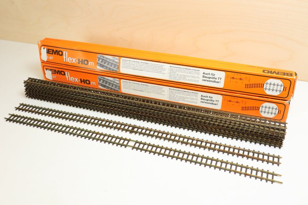 BEMO 12 x Flexgleis Schienen 4202 - H0m | Kaufen auf Ricardo