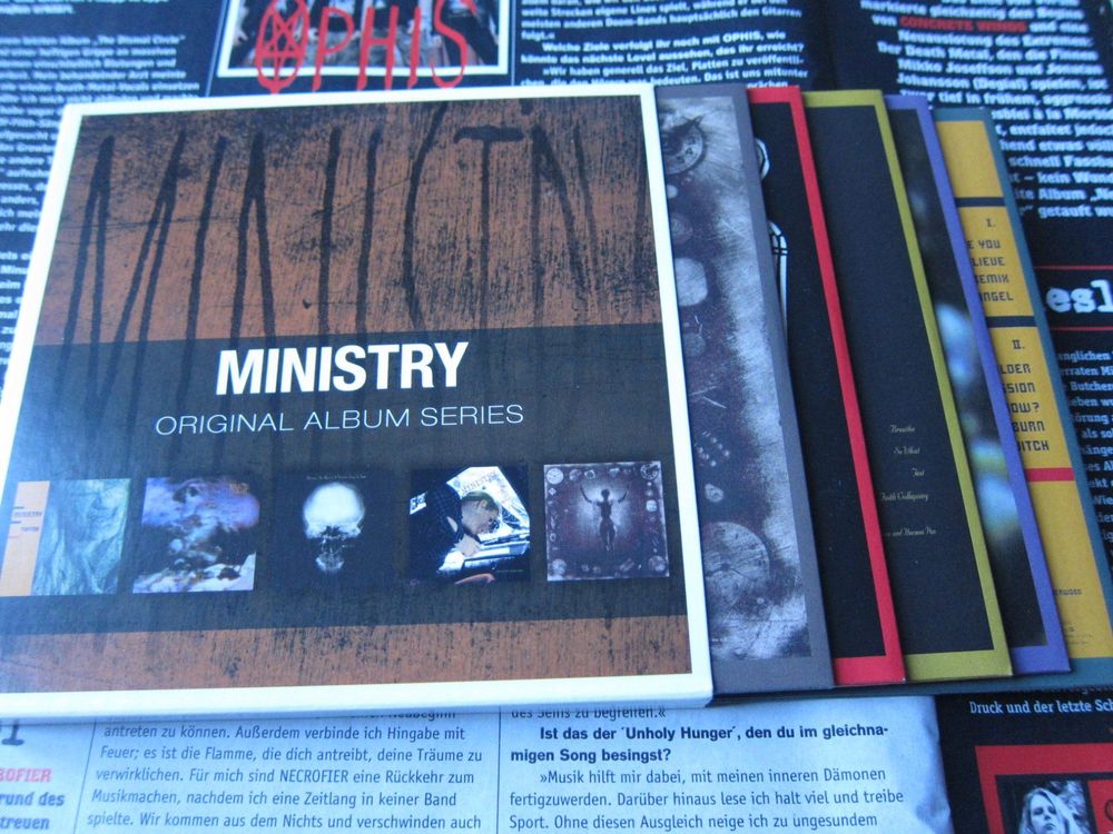 Ministry - Original Album Series 5 CD (Gebraucht) in Giubiasco für CHF ...
