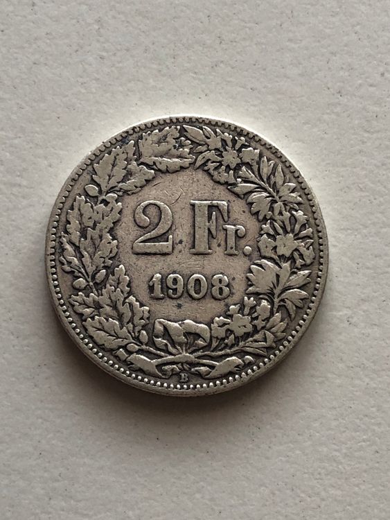 2 Fr. 1908 | Kaufen auf Ricardo