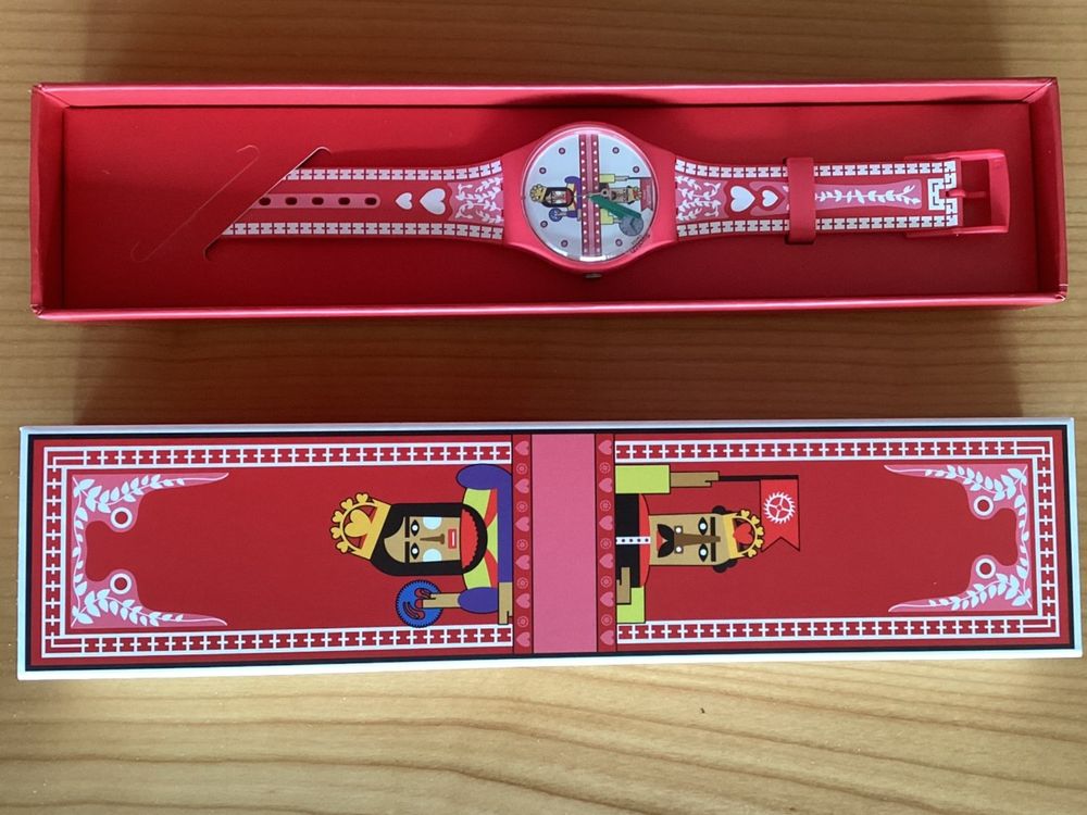 Limitierte Swatch Aktionärsuhr GV2022 (Neu und originalverpackt) in ...