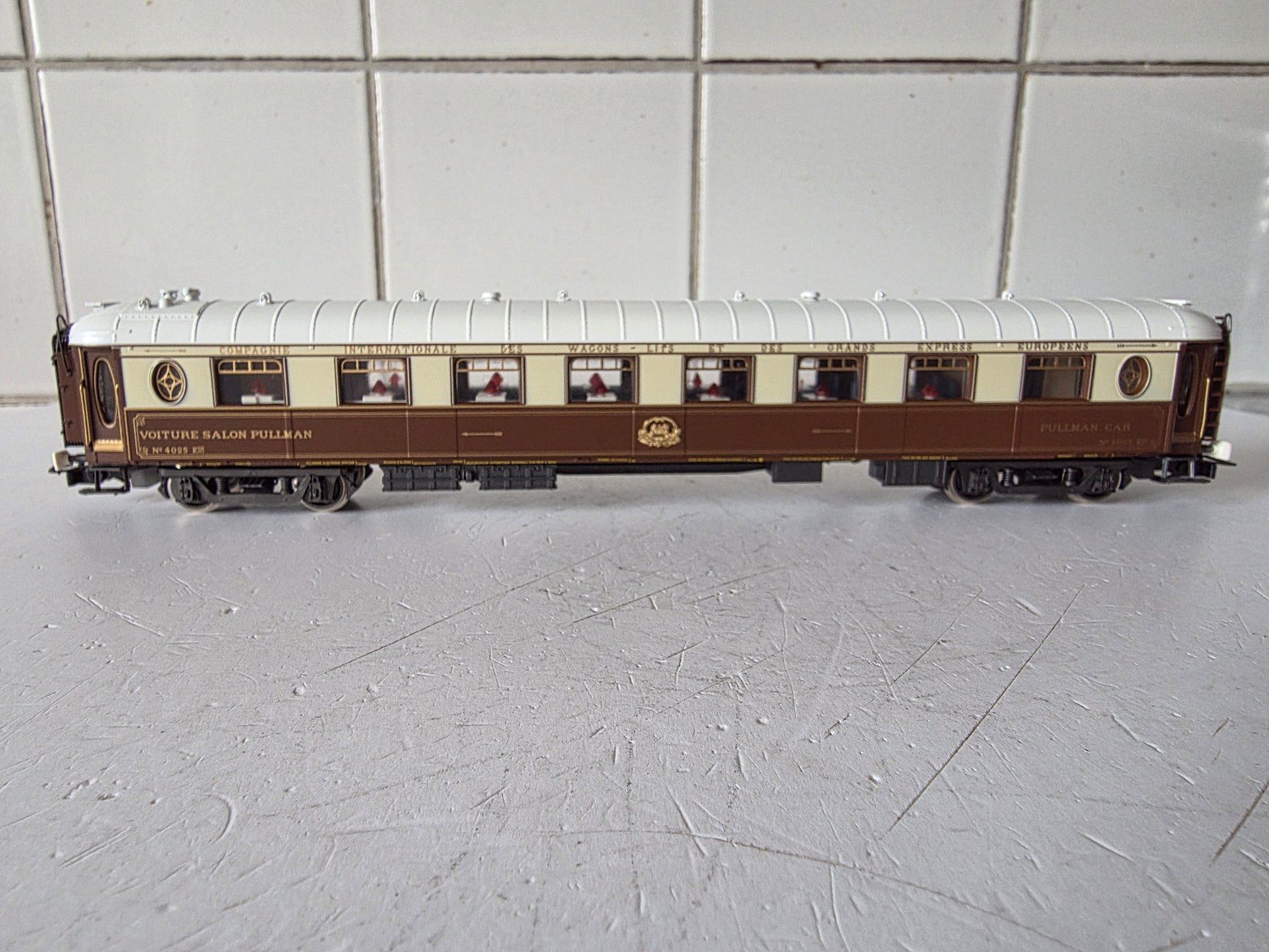 CIWL Pullman Salon Wagen, Wagen-Nr. 4025, GS = (Neu (gemäss ...