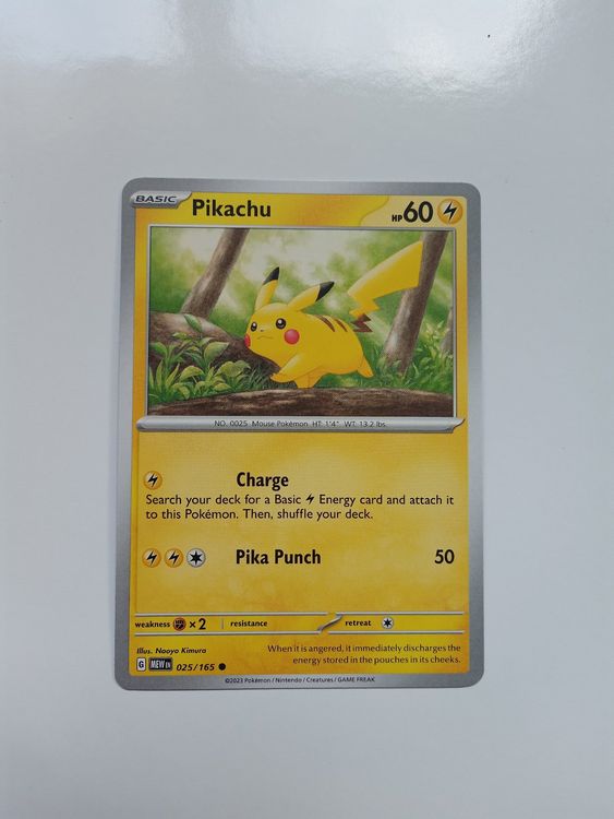 Pikachu - Pokemon 151 Mew | Kaufen auf Ricardo