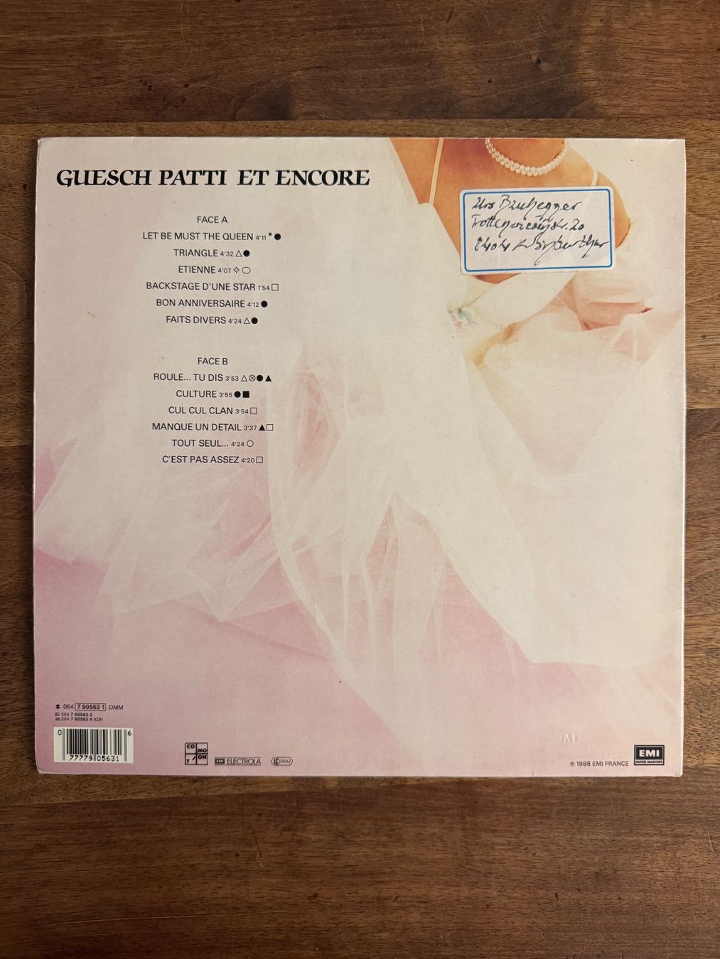 LP – Guesch Patti / Labyrinthe (Gebraucht) in St. Gallen für CHF 1 – mit Lieferung auf Ricardo ...