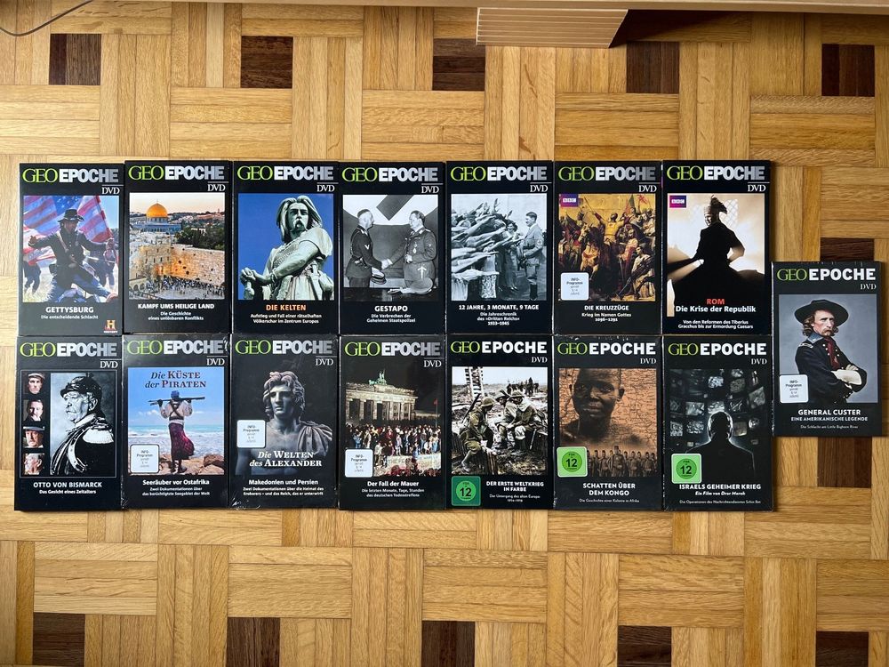 15x Geo Epoche DVD | Kaufen auf Ricardo
