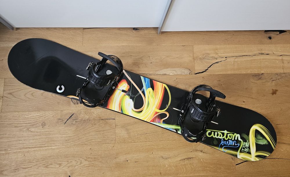 BURTON CUSTOM 158 mit BURTON Cartel Est Bindung Gr. M/L (Gebraucht) in ...