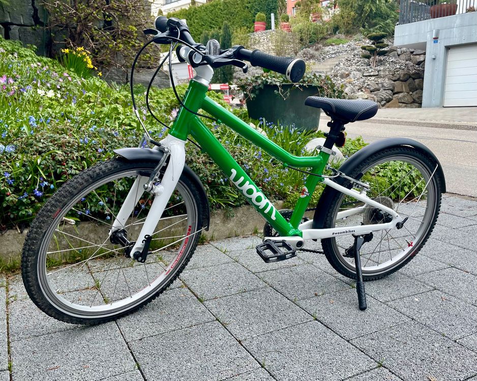 Woom 4 - 20 zoll - grün - 7-Gang - unisex | Kaufen auf Ricardo