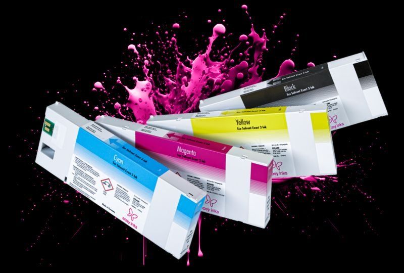 🎨 Easy Ink SS21 Farben – 7 Farben + Cleaning Kartusche (Neu und ...