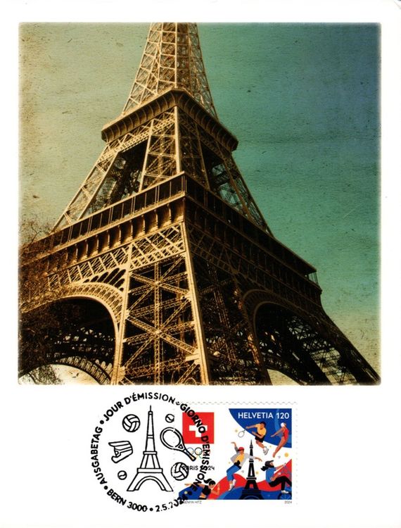 Maximumkarte Olympische Sommerspiele Paris (Neu (gemäss Beschreibung)) in Dottikon für CHF 4 ...