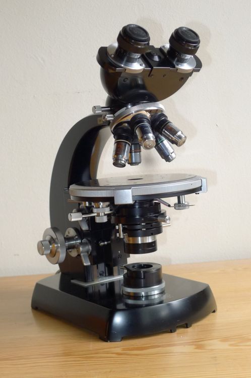 Microscope Carl Zeiss noir | Kaufen auf Ricardo