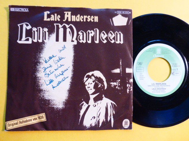 Lale Andersen – Lili Marleen (SIGNIERT) (Gebraucht) in Zürich für CHF ...