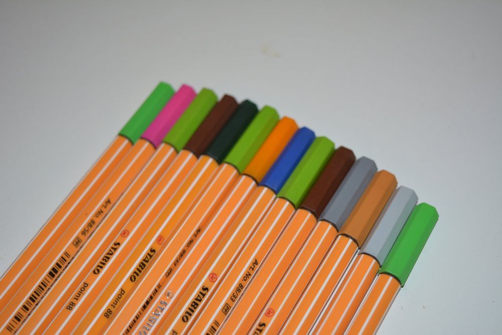 14x STABILO Stift SET Stifte Kunst basteln Malen Zeichnen | Kaufen auf ...