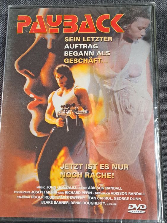 DVD Payback,aus 1990, UNGESCHNITTENE FASSUNG ab 18 Jahren (Neu und originalverpackt) in ...
