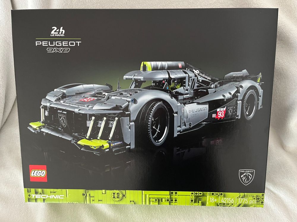 LEGO Technic 42156 PEUGEOT 9X8 24H Le Mans Hybrid Hypercar (Neu und ...