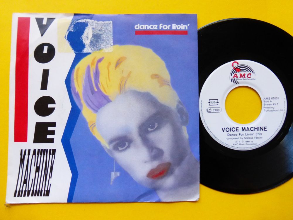 VOICE MACHINE 7" DANCE FOR LIVIN' | Kaufen auf Ricardo