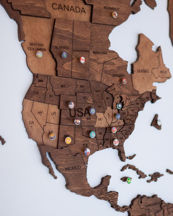 OAK - Weltkarte aus Holz XL (Neu und originalverpackt) in Burgdorf für CHF 245 – mit Lieferung ...