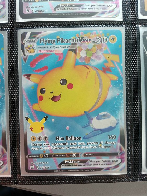 Flying Pikachu VMax - Pokemon Celebrations | Kaufen auf Ricardo