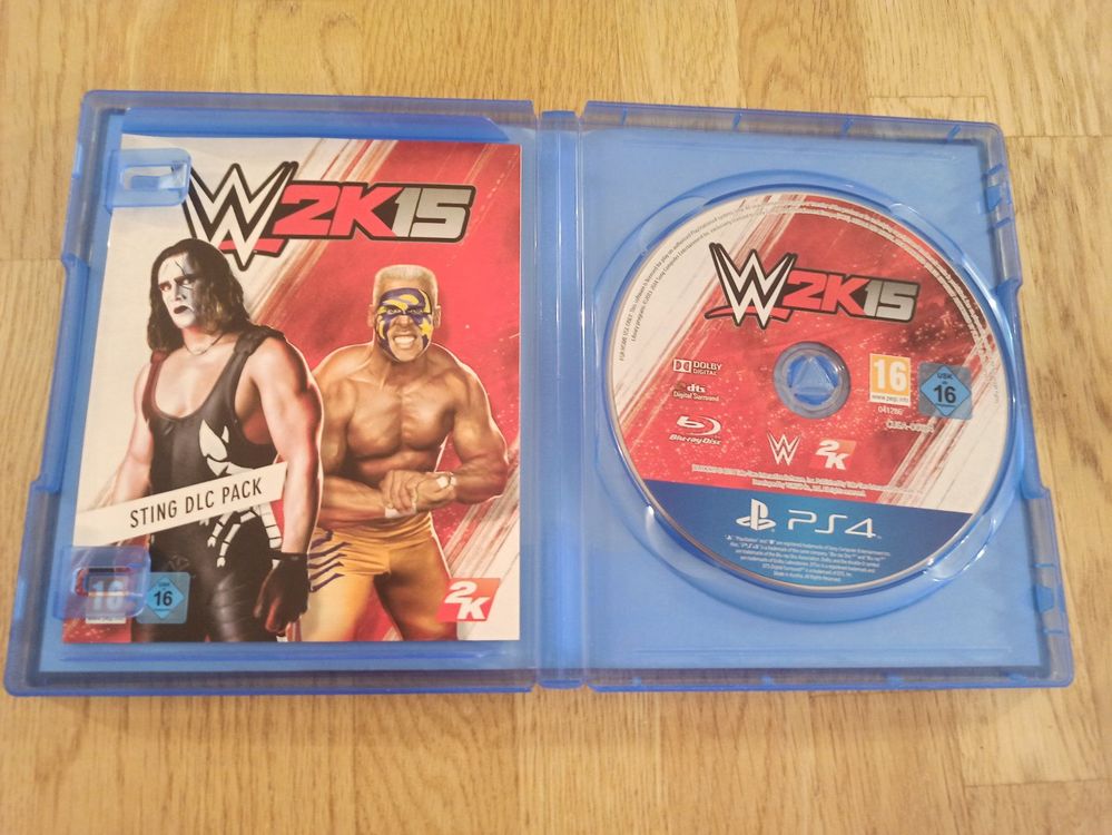📀🎮📀 W2K15 - WWE 2K15 Wrestling - Kämpfe PS4 / PS4 📀🎮📀 (Gebraucht) in ...