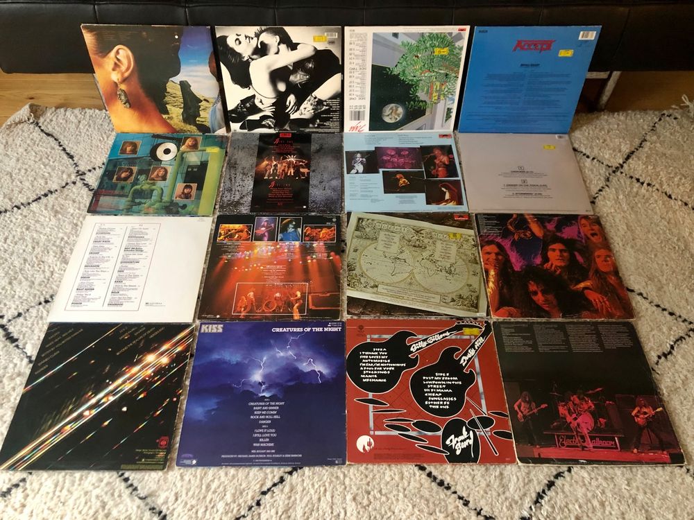 WEIHNACHTS VINYL PAKET 3 - HARD ROCK & HEAVY METAL LP'S (Gebraucht) in ...