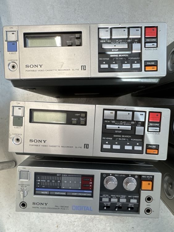 Sony Videorecorder SL-F1E/PCM-F1: Sammlerstück! (Gebraucht) in Zürich ...