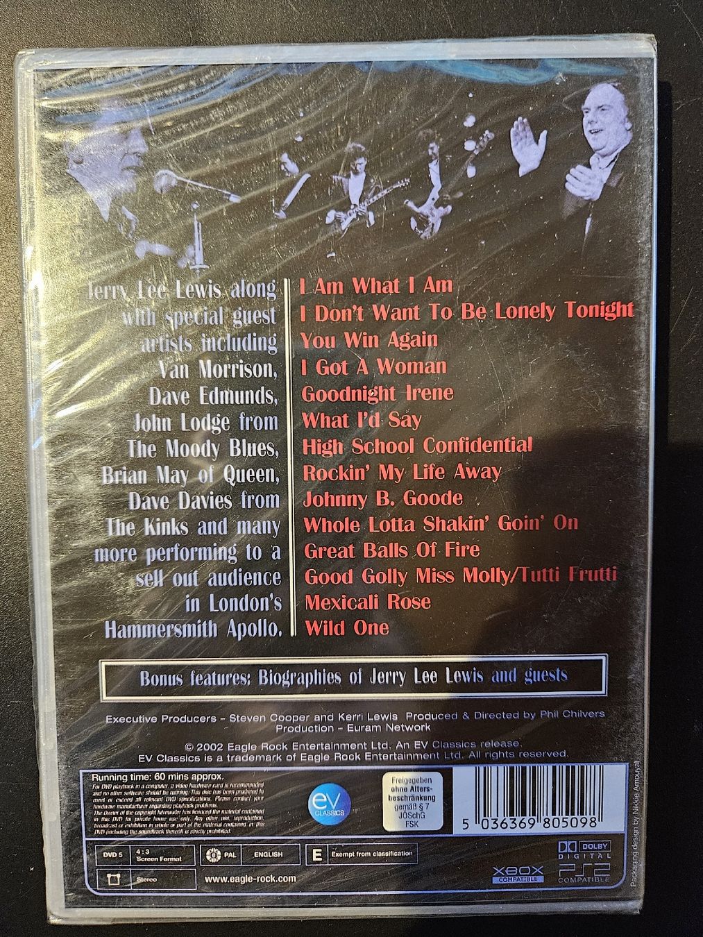 Jerry Lee Lewis and Friends DVD, Special Guests include, OVP (Neu und ...
