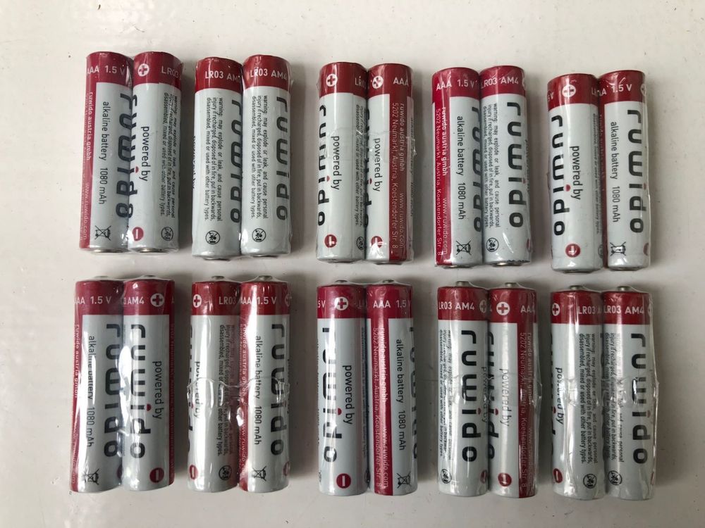 20 Stk fabrikneue AAA Alkaline Batterien (Neu und originalverpackt) in ...