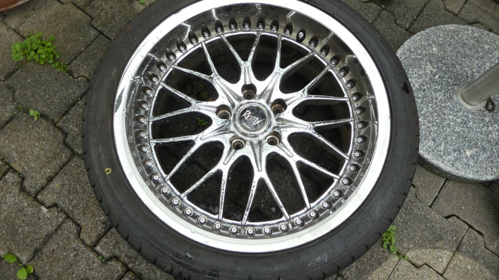 Work Rezax 19 Zoll Alufelgen BMW E46/E90 etc. (LK 5x120) | Kaufen auf Ricardo