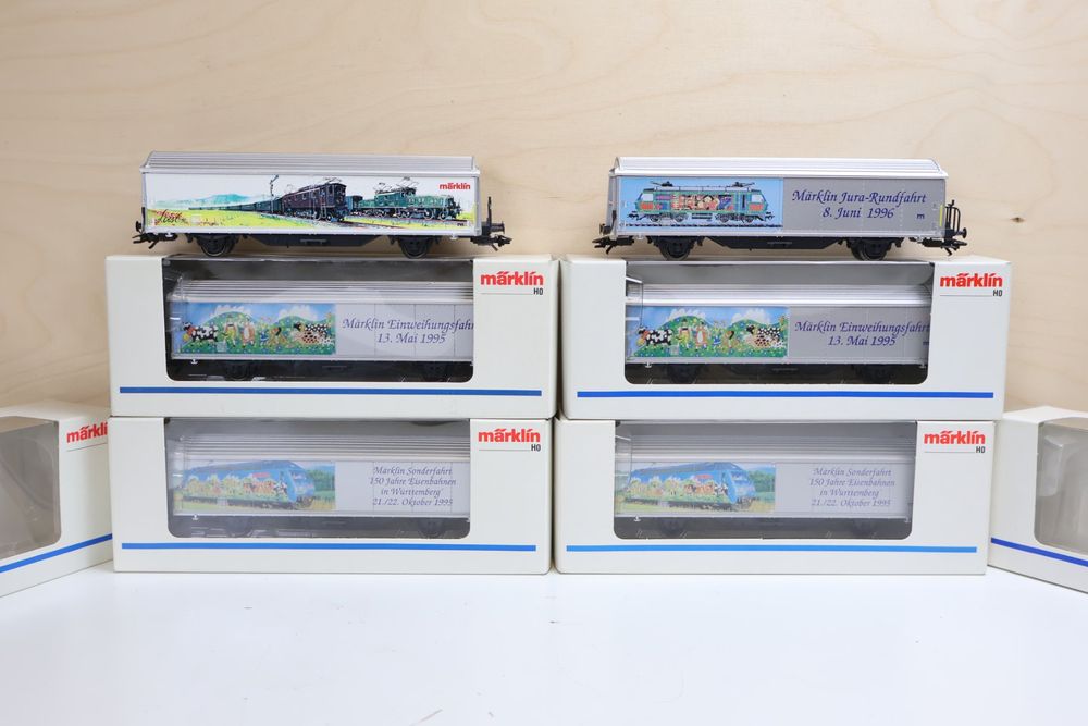 Märklin 6 x SBB Hbis Wagen H0 - Sondermodelle Schweiz (Gebraucht) in ...